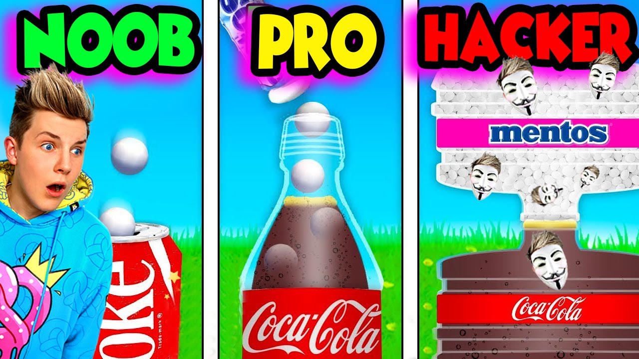 Can We Go NOOB to PRO to HACKER in Drop and Explode?! Prezley - YouTube