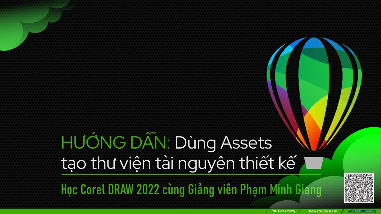 CorelDRAW Tutorial: Dùng Assets tạo thư viện tài nguyên thiết kế - YouTube