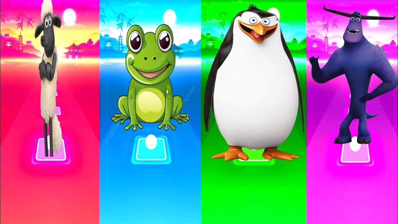 Shaun_the_Sheep Astronomia_C🆚Funny_Frogs🆚Penguins_of_Madagascar🆚Monster ...