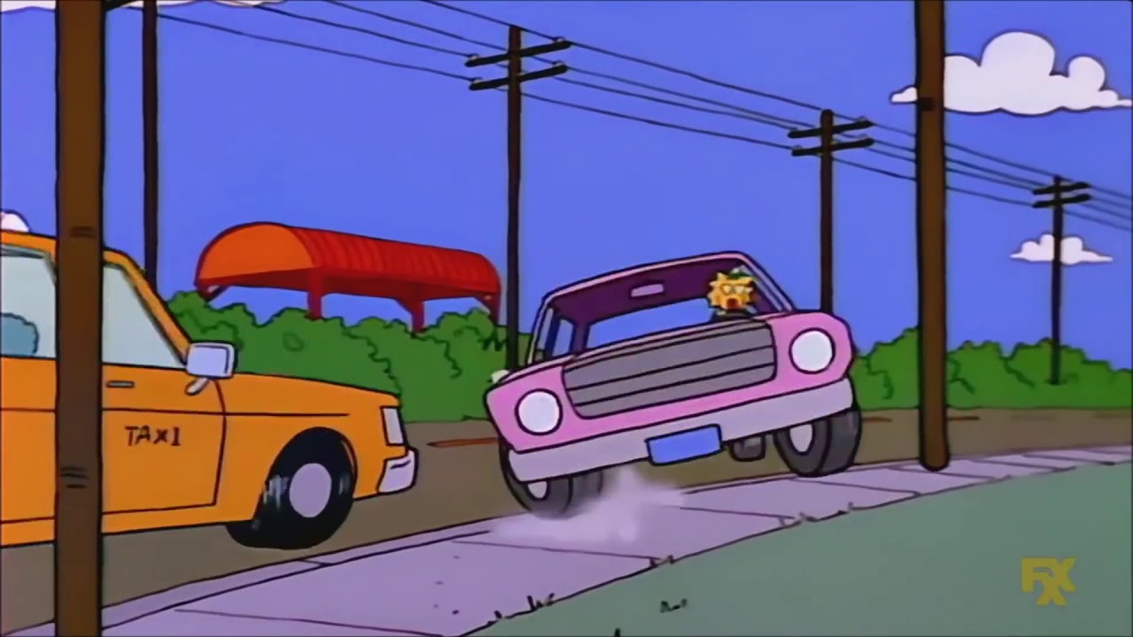 Maggie Drives A Car The Simpsons 1080 - YouTube