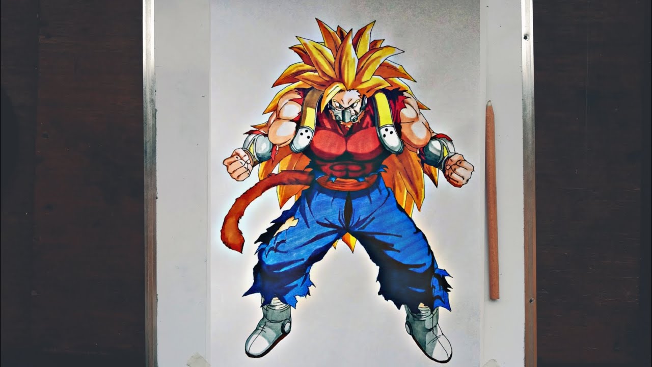 Drawing Cumber ( DragonBall Heroes ) | Art by Juan - YouTube