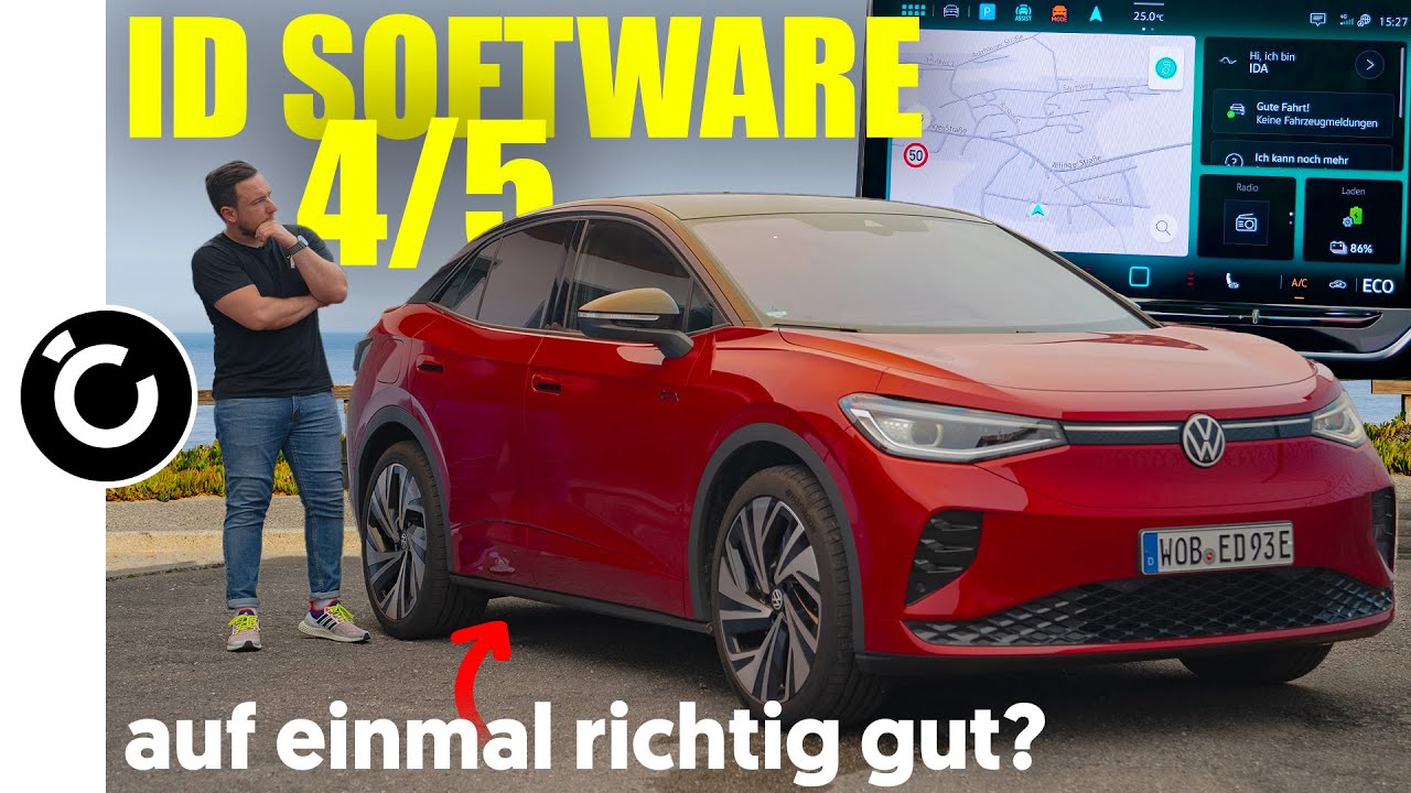 VW ID Software 4 / 5 Alltagstest - auf einmal richtig gute Software ...