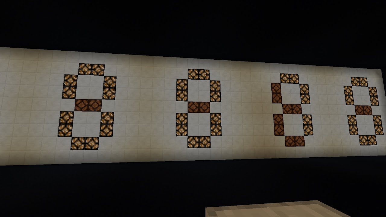 Redstone Base #043 Digitales Display im Tresor! - YouTube