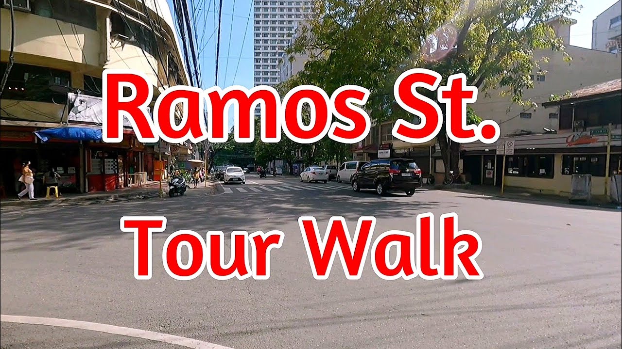 Cebu City - Ramos St. | Tour Walk | Philippines - YouTube