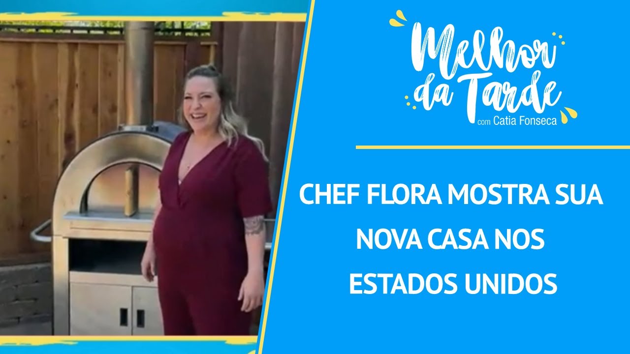 A nova casa da chef Flora | MELHOR DA TARDE - YouTube