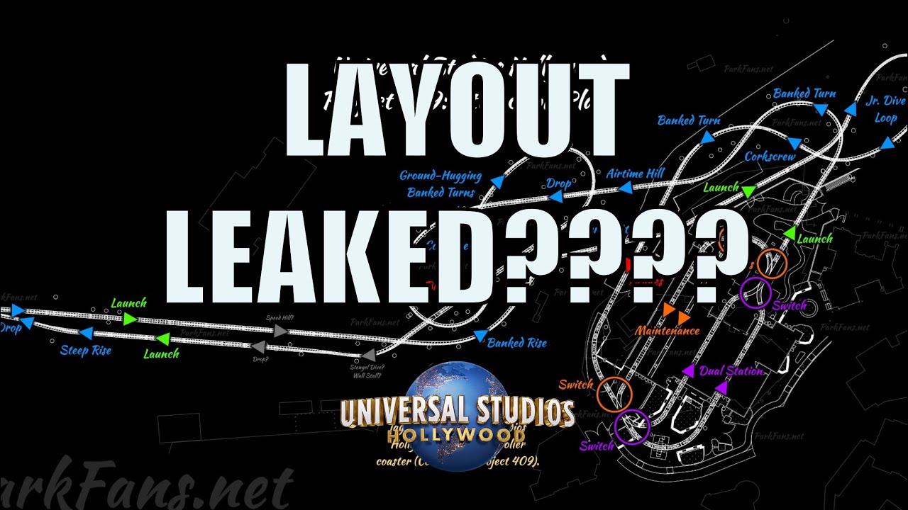 Universal’s Fast and Furious coaster’s layout has been LEAKED! - YouTube