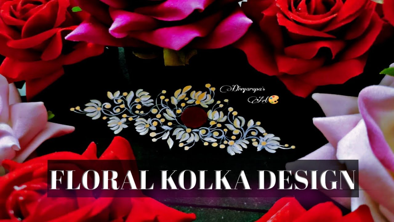 BRIDAL FLORAL KOLKA।।KOLKA DESIGN।। TRADITIONAL KOLKA।। - YouTube