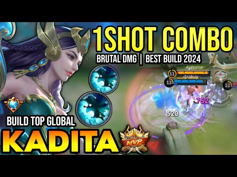 KADITA BEST BUILD 2024 | BUILD TOP GLOBAL KADITA GAMEPLAY | MOBILE ...