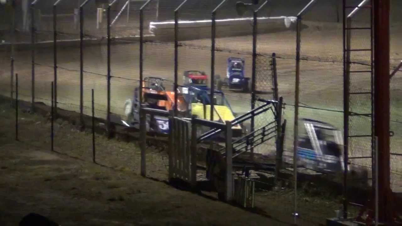 Darren Hagen Midget Feature Win (Montpelier Raceway, IN.) - YouTube