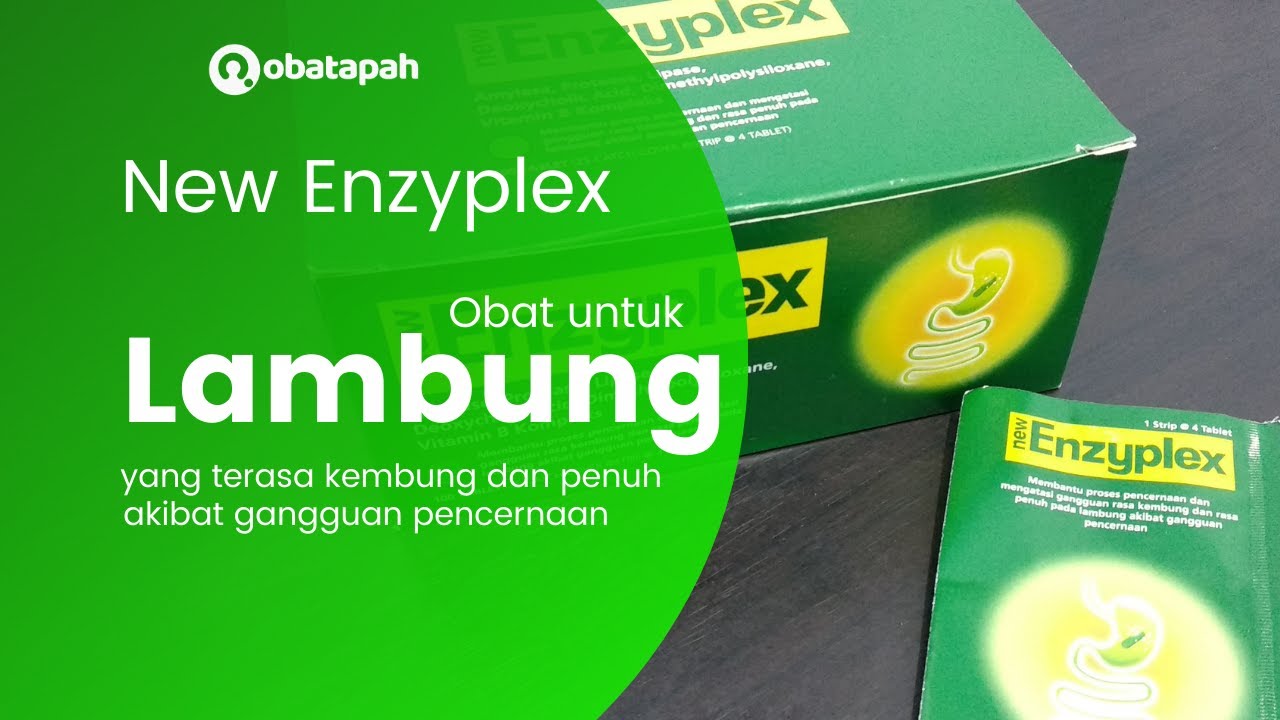 New Enzyplex Obat Apa, Dosis, Harga dan Efek Samping - YouTube