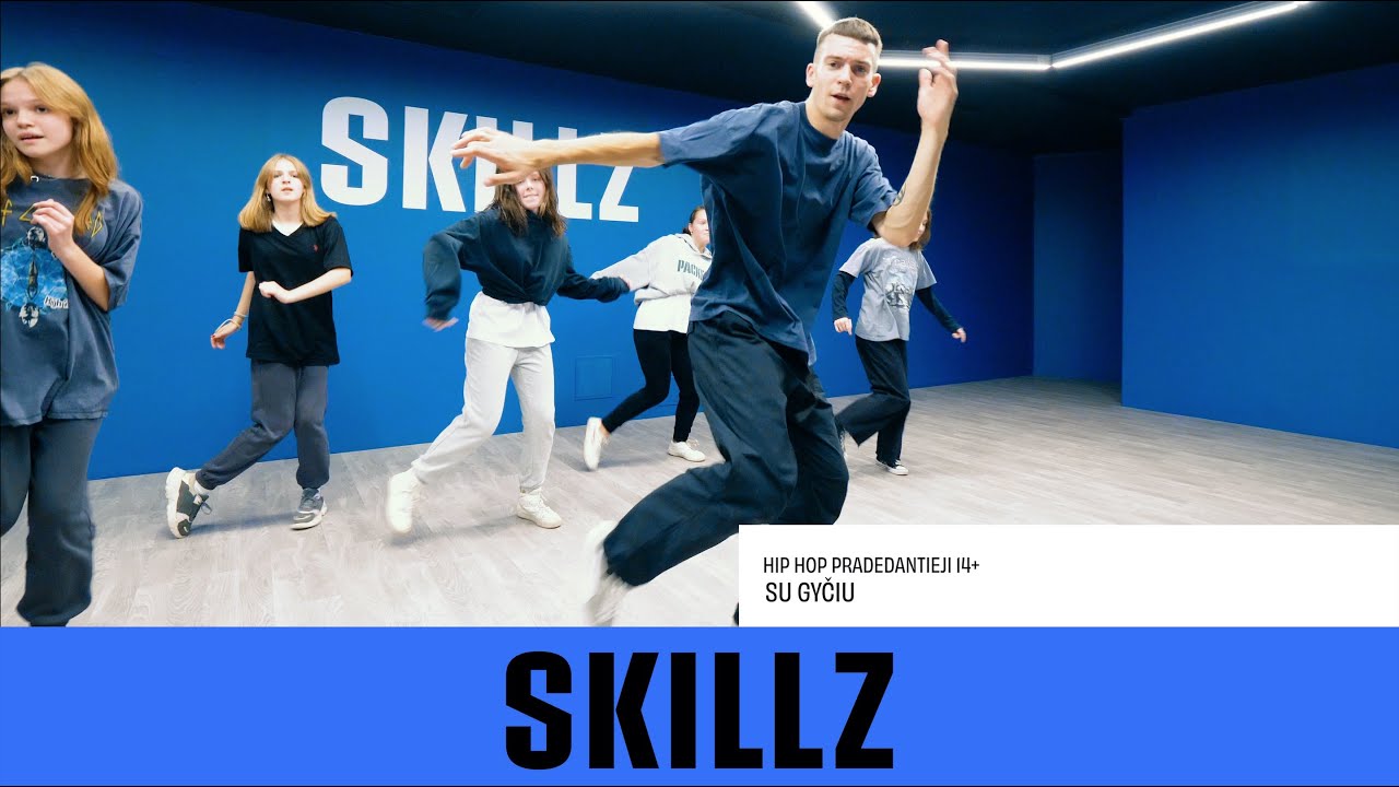 Hip Hop choreo by Gytis | Hip Hop beginners | Street dance studio@SKILLZ.lt - YouTube