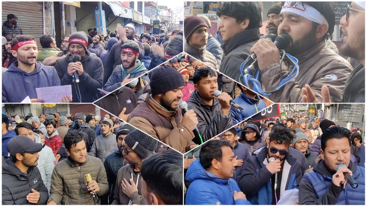 Martyrdom of Hazrat Fatimah Zehra (S.A) observes in Kargil - YouTube