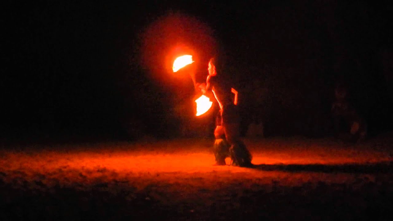 Fire Dancing at Outrigger on the Lagoon Fiji September 2013 - YouTube