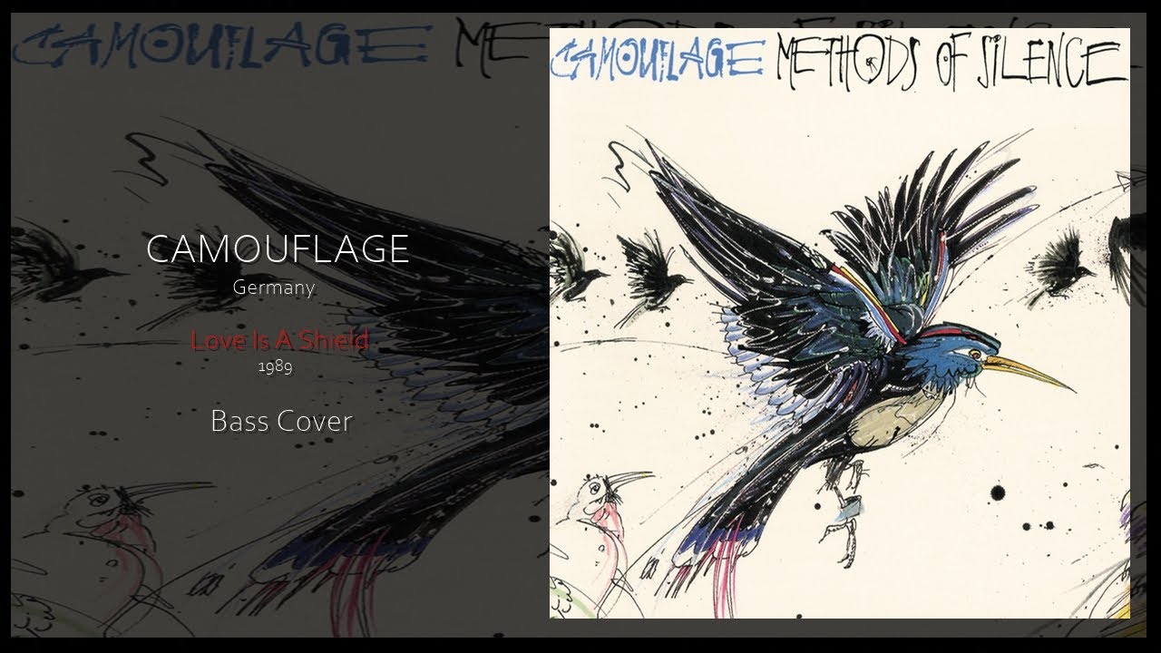 Camouflage - Love Is A Shield (Bass Cover) #camouflage #80s - YouTube