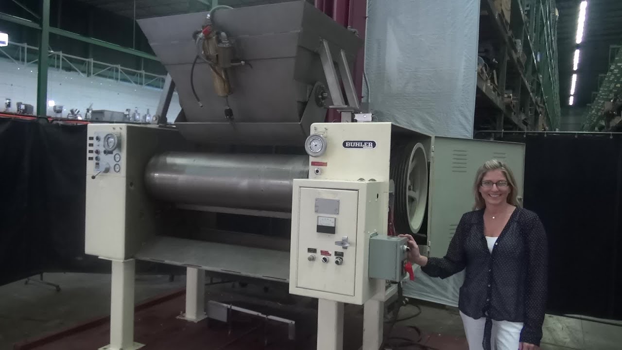 Buhler-Maig Mill Roller Demonstration - YouTube