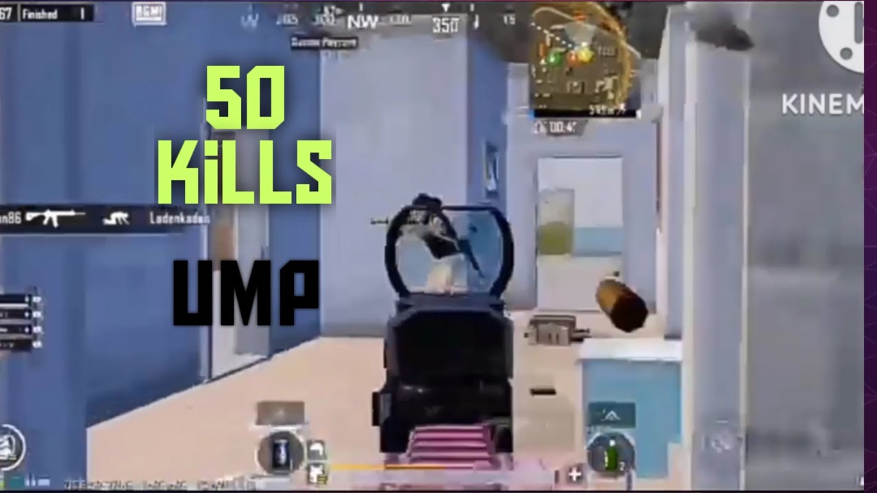 UMP in close (god like gun ) || how to play bgmi with ump || ump ko ...