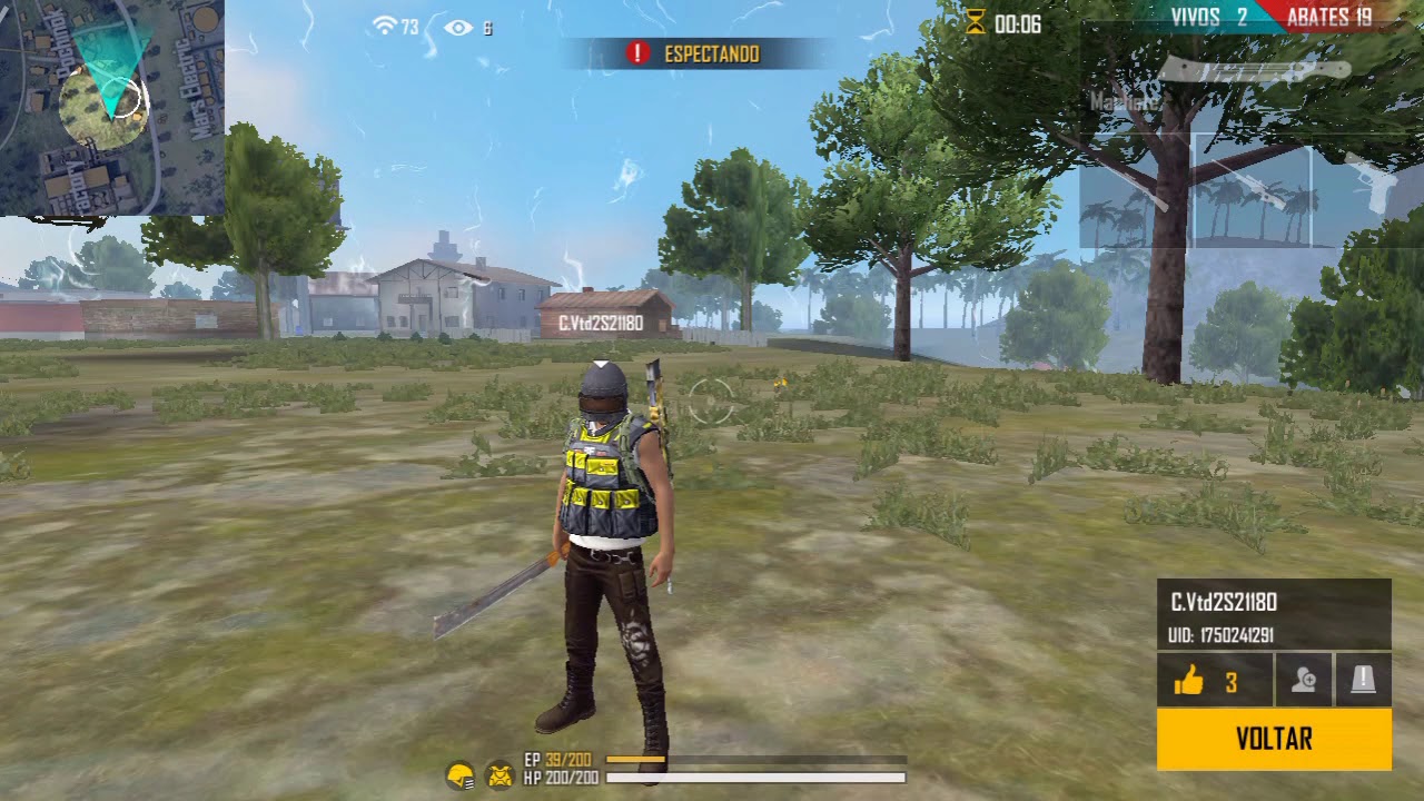 Rack no free fire ta de mais olha da um jeito ai garena - YouTube