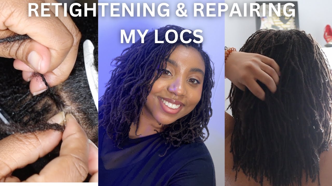 RETIGHTENING & REPAIRING MY MICROLOCS | INTERLOCKING SESSION - YouTube