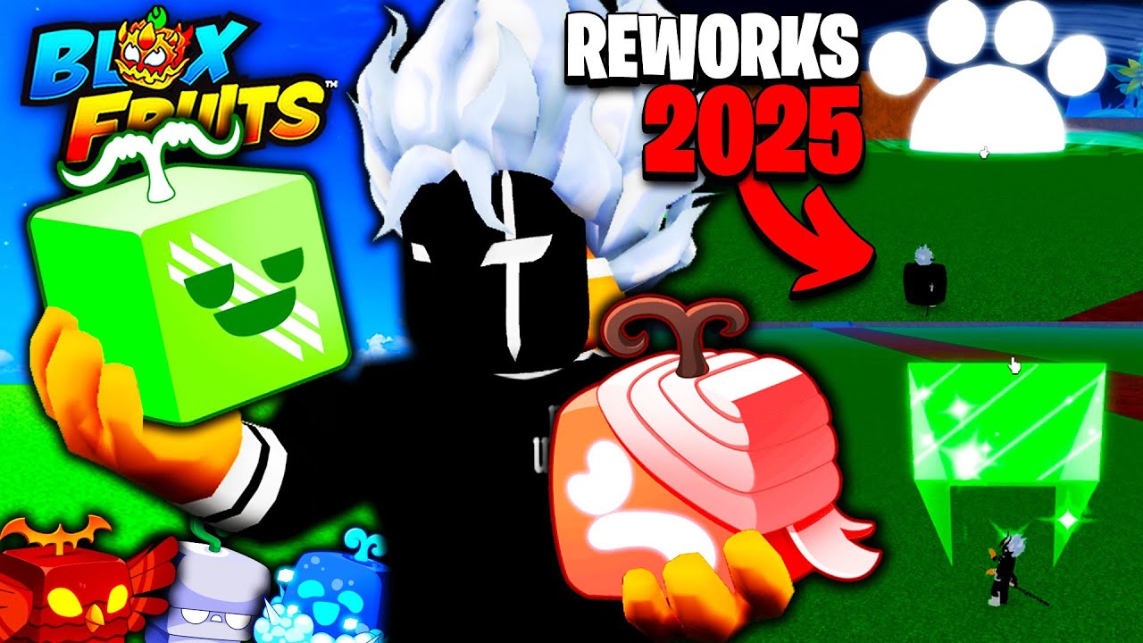 FRUTAS REWORKS PARA 2025 en BLOX FRUITS🤔🍎 - YouTube