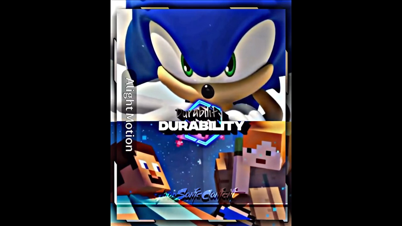 Sonic vs Steve #sonic #steve #debate #editing #minecraft #shorts - YouTube