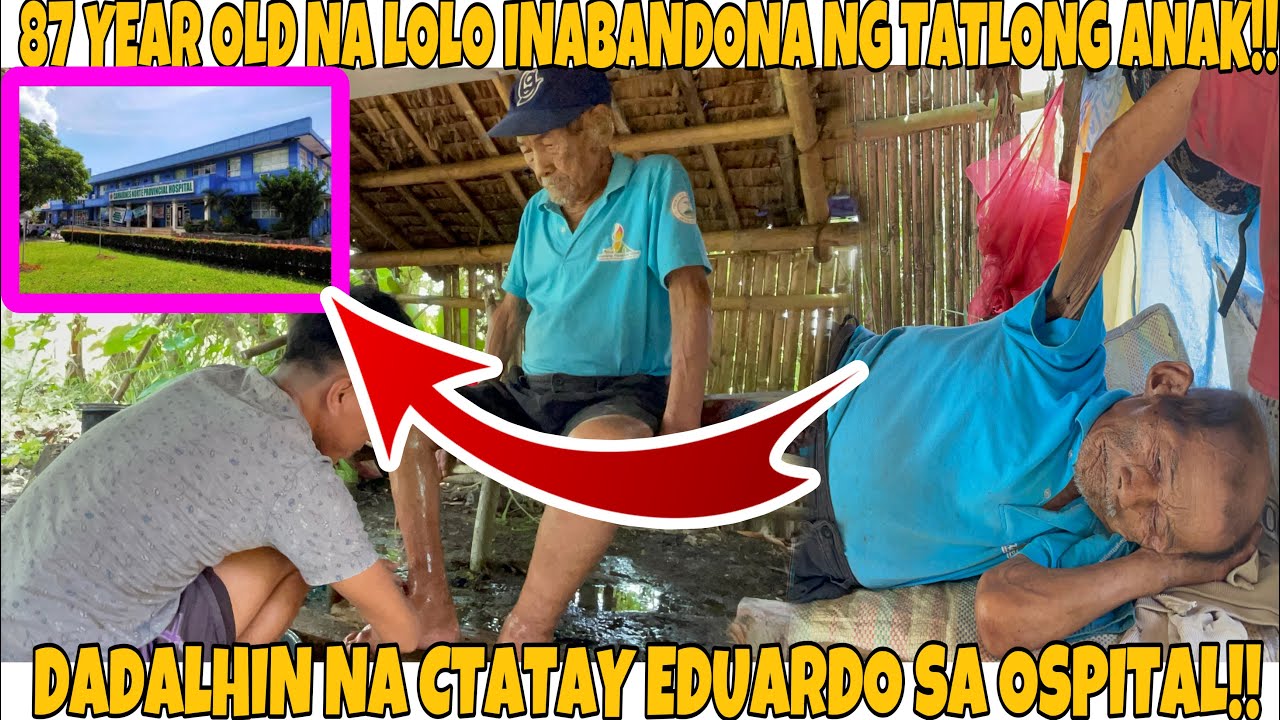 PART8. 87 YEAR OLD INABANDONA NG TATLONG ANAK!! PAG SUNDO SA NURSE ...