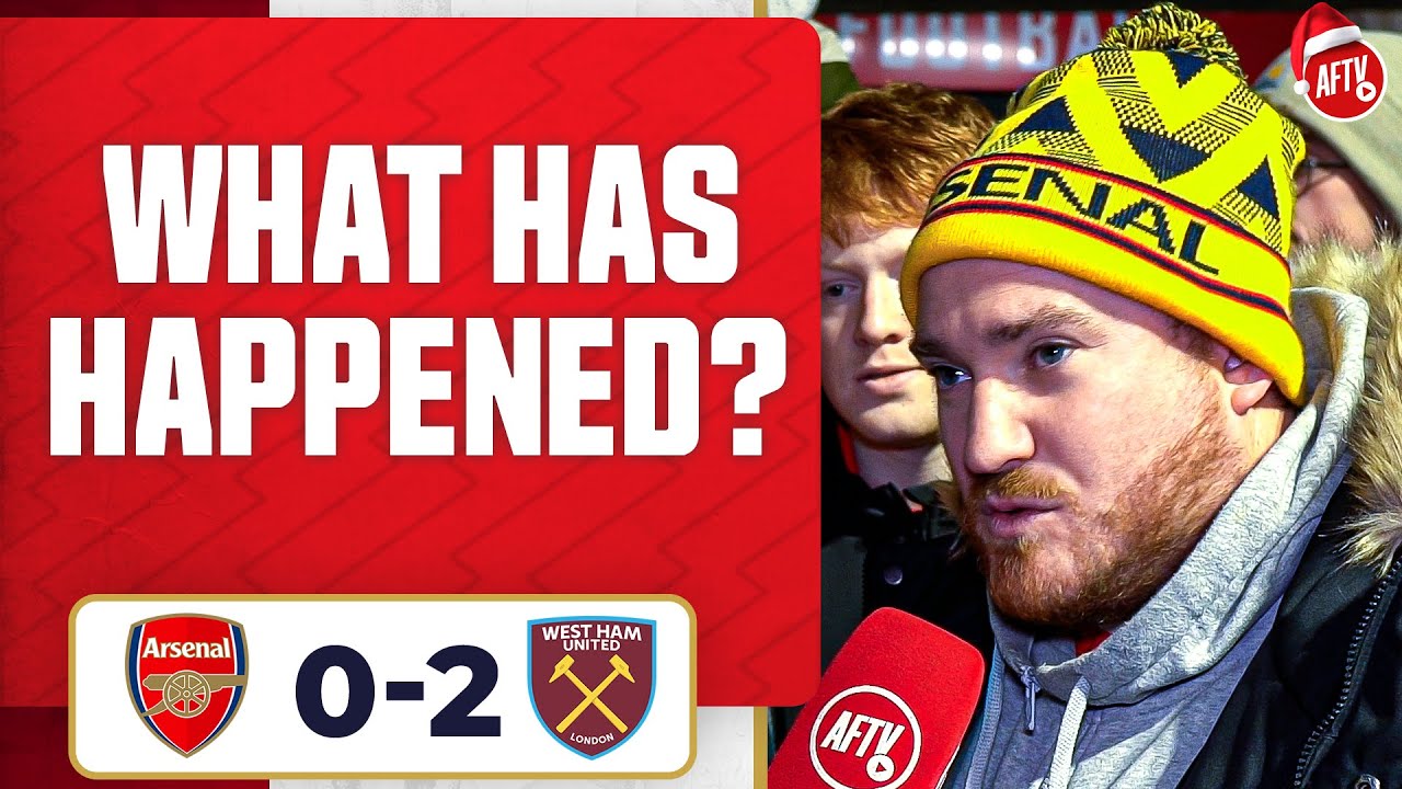 What’s Happened To Martinelli? (Dan Potts) | Arsenal 0-2 West Ham - YouTube
