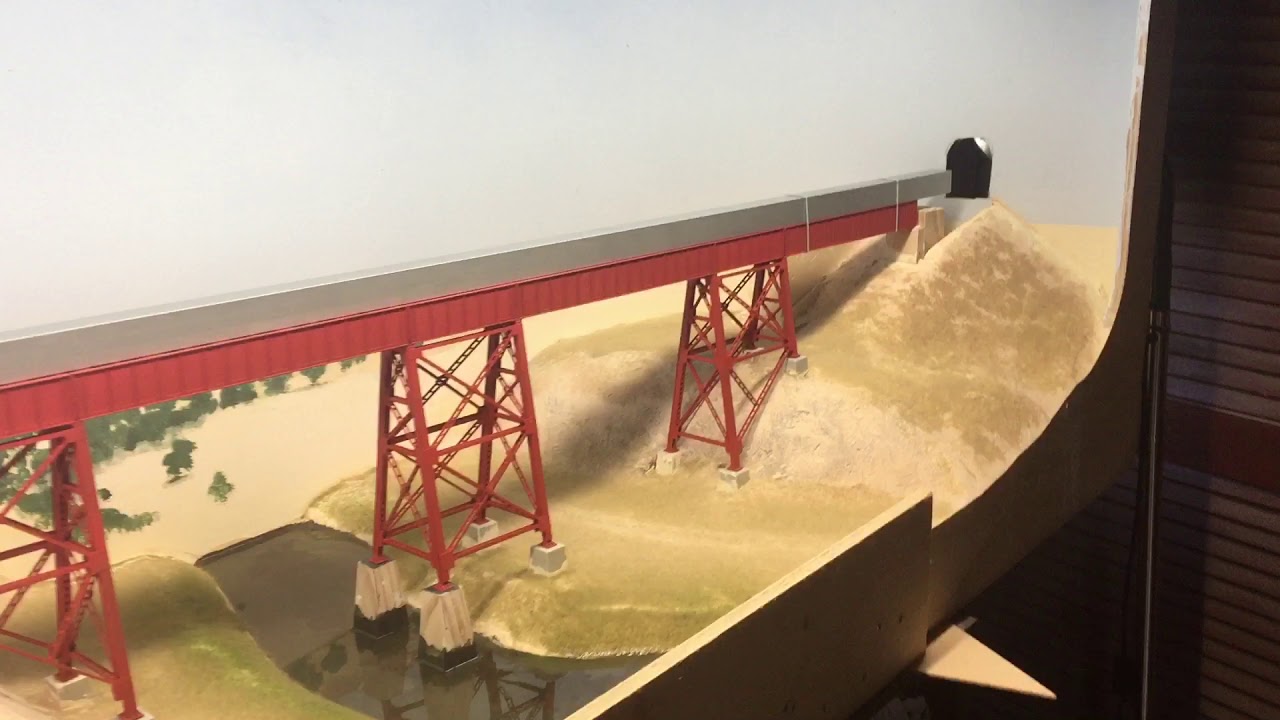 The Light River Bridge at Hamley Bridge HOb5 1/4 model railway build ...
