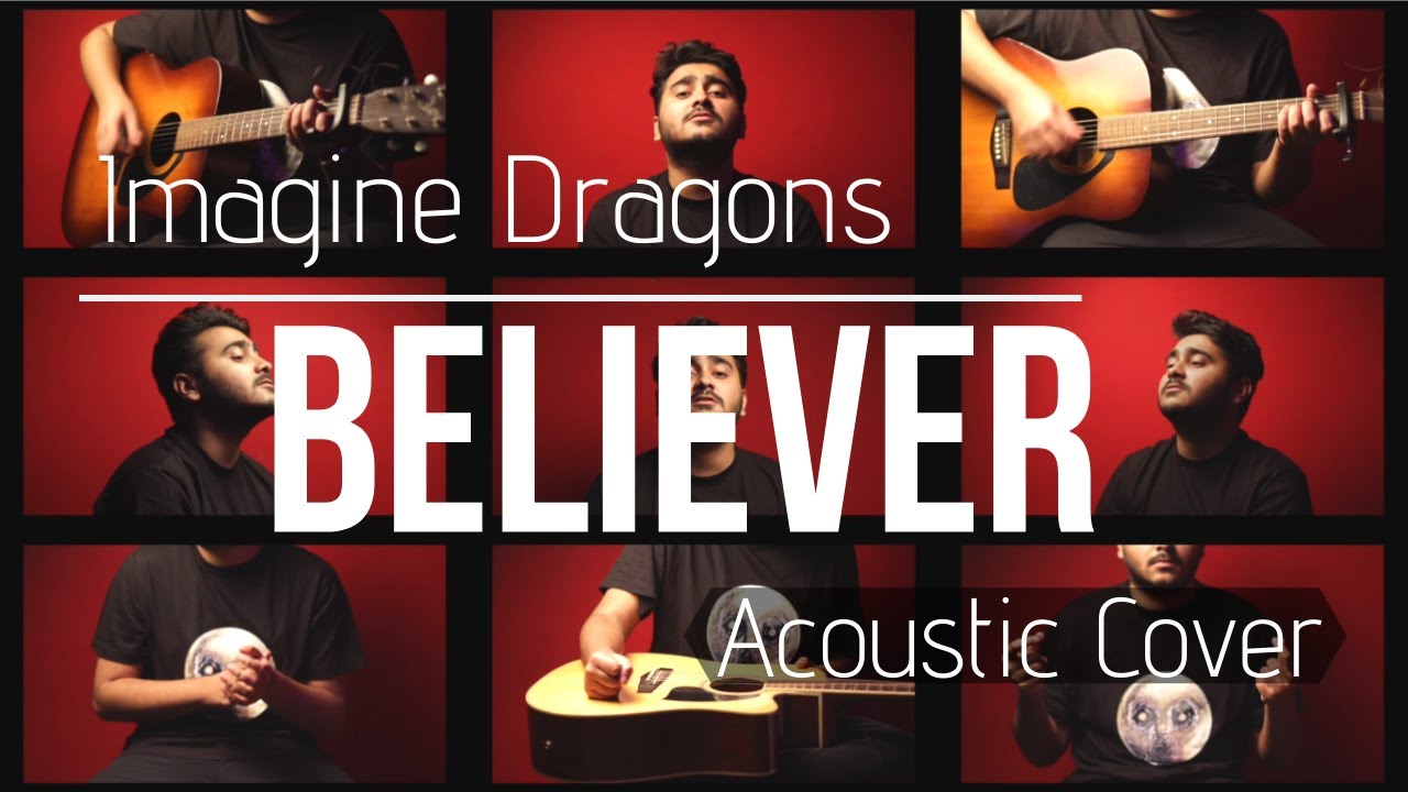 Imagine Dragons - Believer | Acoustic Cover | AppleWave Studio - YouTube
