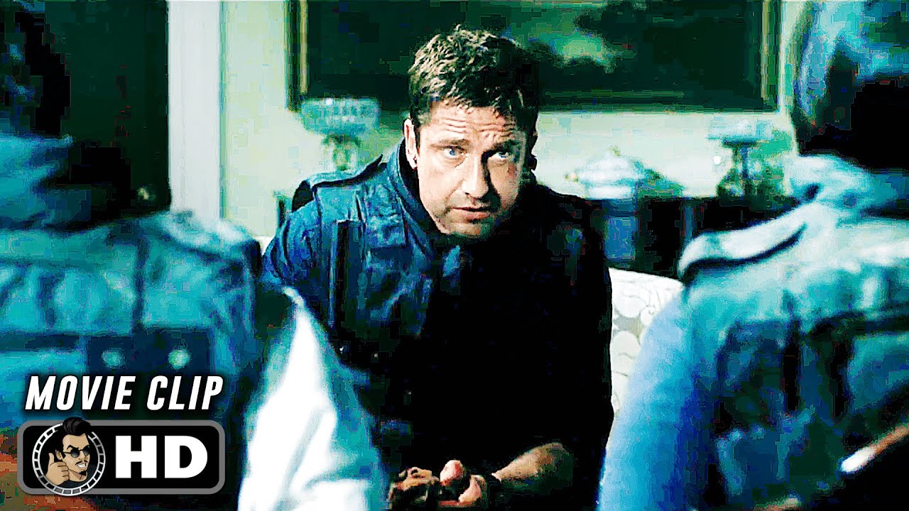Interrogation Scene | OLYMPUS HAS FALLEN (2013) Gerard Butler, Movie ...