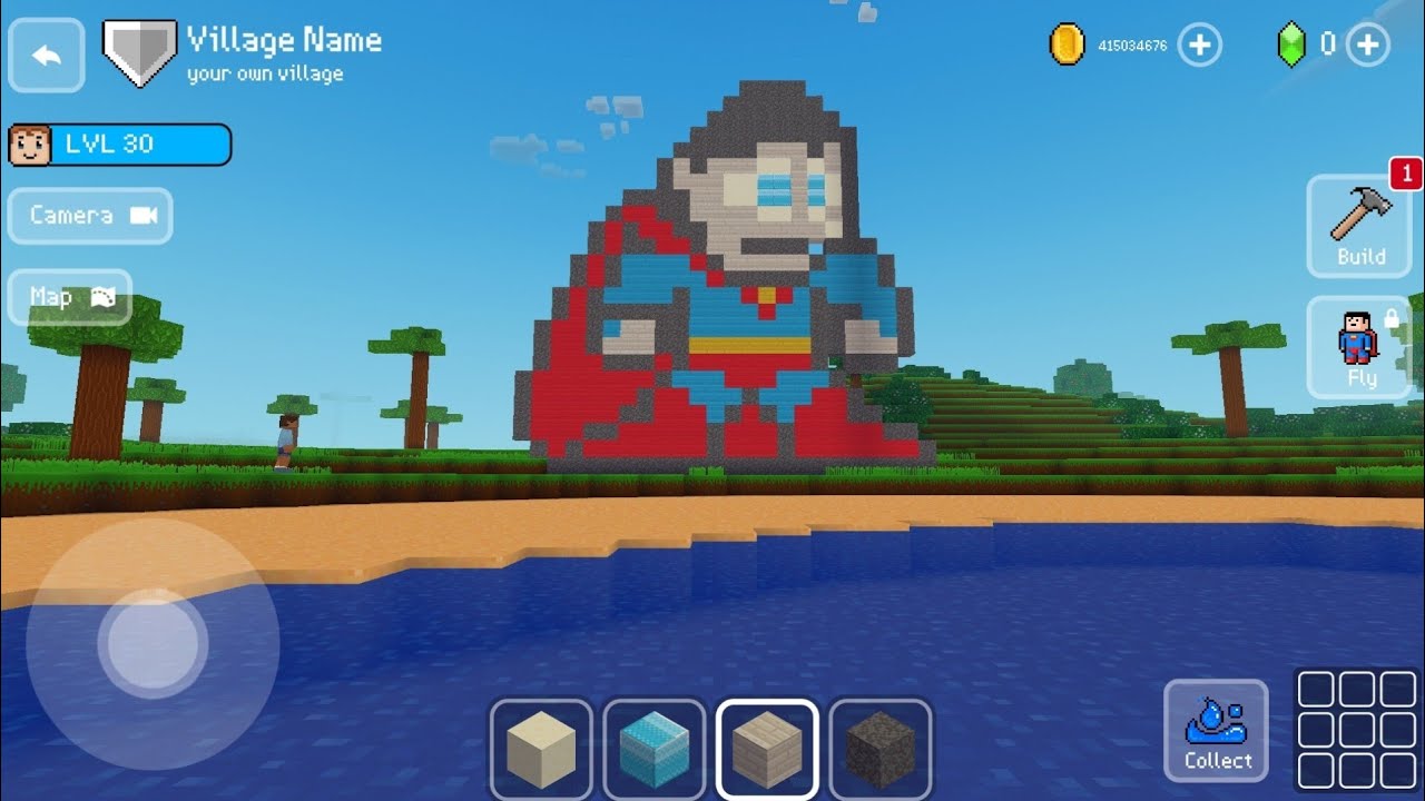 Baby Superman - Block Craft 3d: Building Simulator Games for Free - YouTube