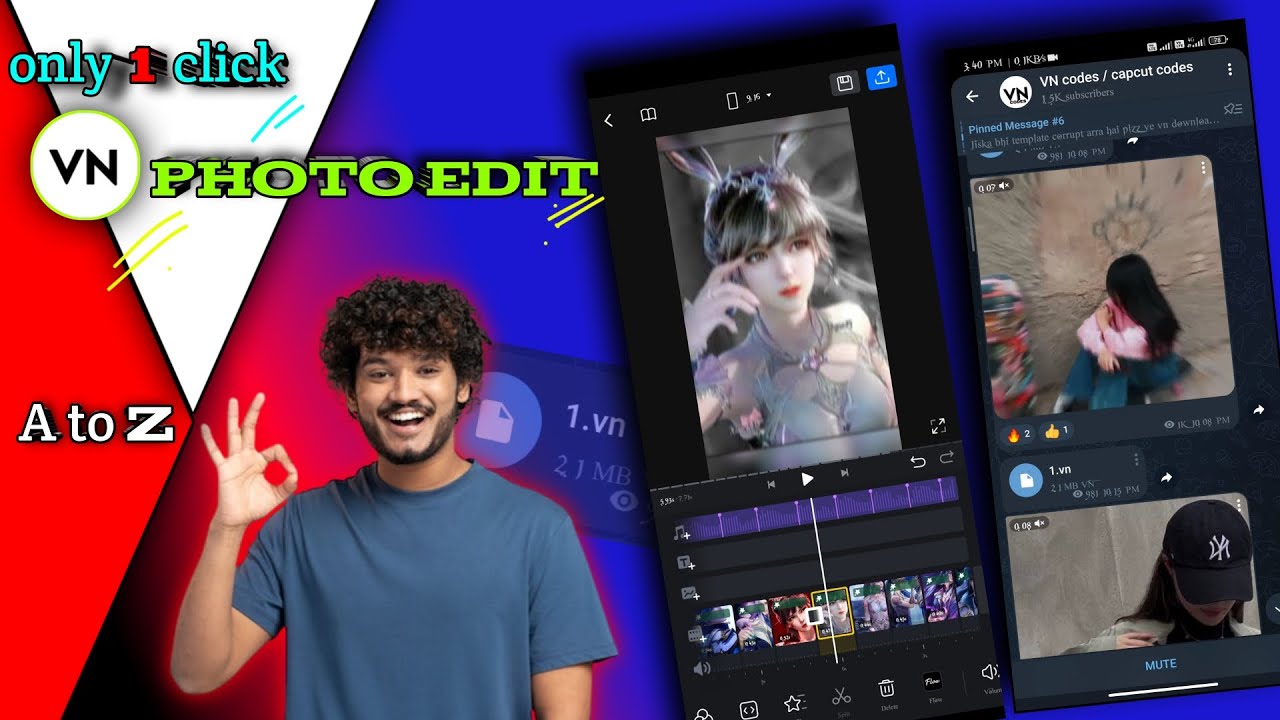 photo editing in one click| talegram files sa photo editing kasa Kara ...