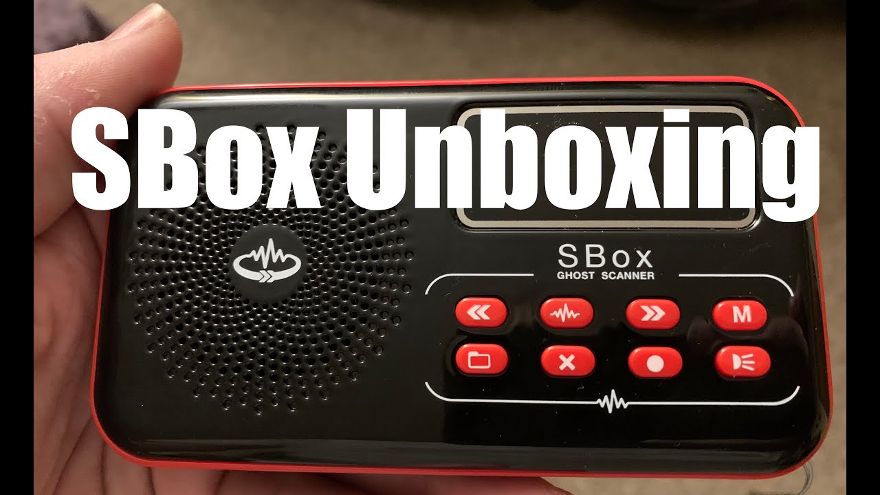 Unboxing the SBOX spirit box by Ghoststop - YouTube