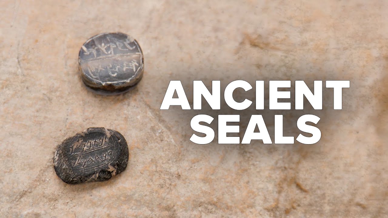 Mysterious First Temple Seal Discovered in Jerusalem - YouTube