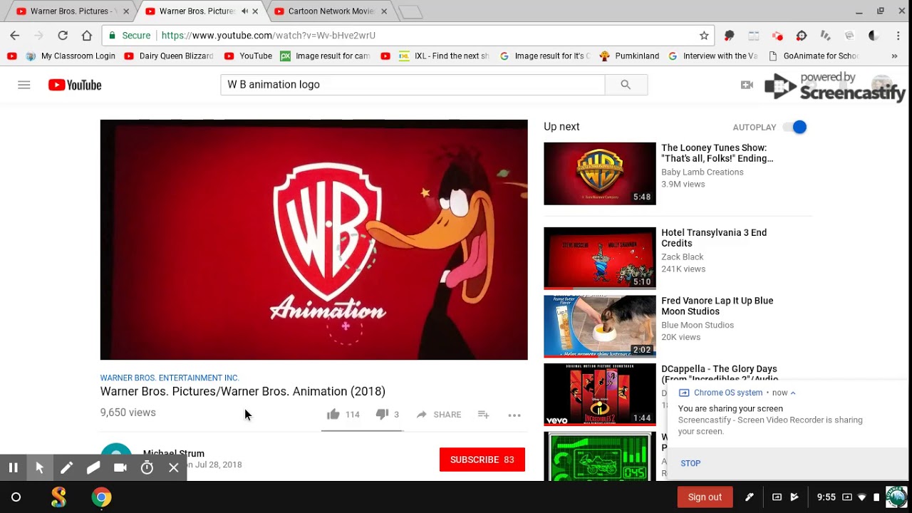 Warner Bros Pictures/W.B Animation/Cartoon Network Movies - YouTube
