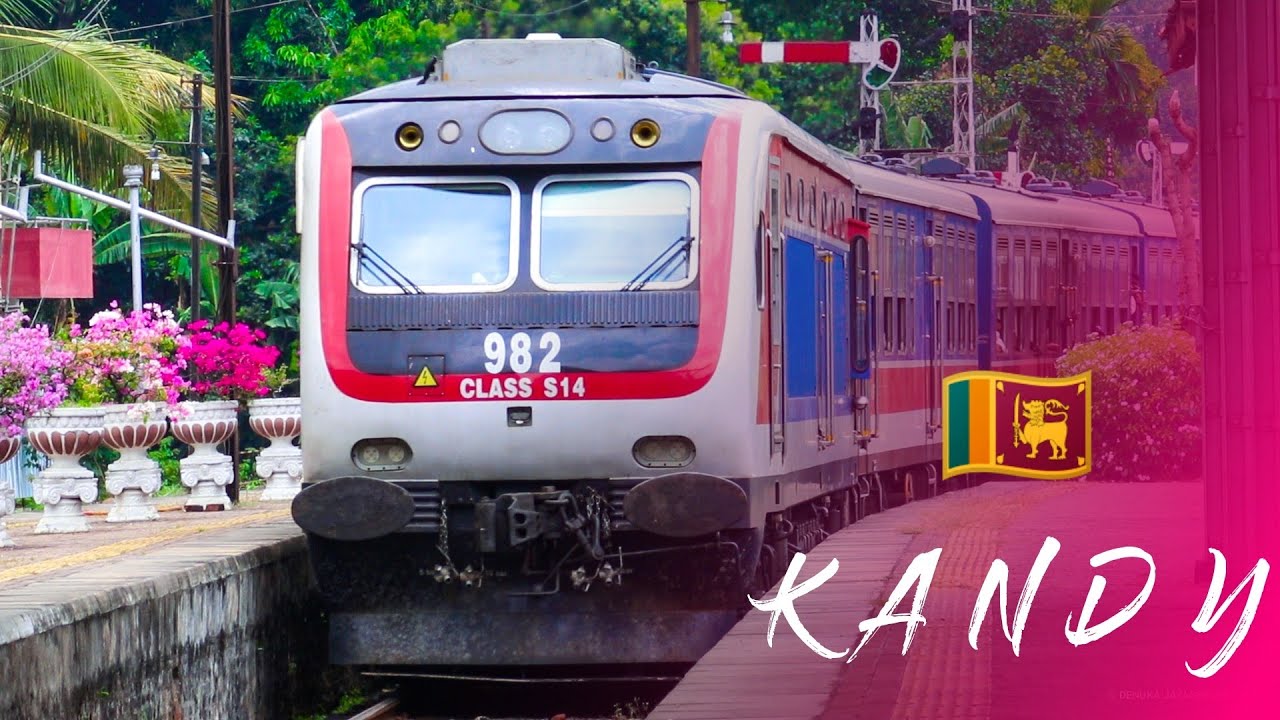 A Moment at Beautiful Kandy Railway Station - YouTube