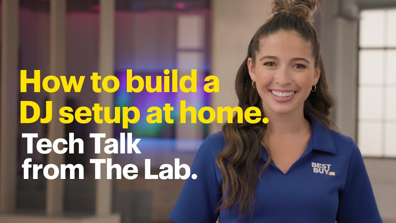 How to build a DJ setup at home. Tech Talk from The Lab. - YouTube