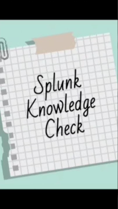 Splunk Knowledge Check| Search Mode II | #splunk #trending #shorts ...