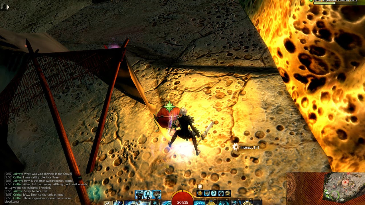 Guild Wars 2 - Guardian - Gather empowered bloodstone shards ...