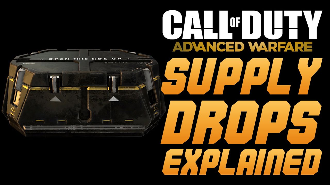 Call of Duty: Advanced Warfare - SUPPLY DROPS EXPLAINED - WHAT THEY ARE ...