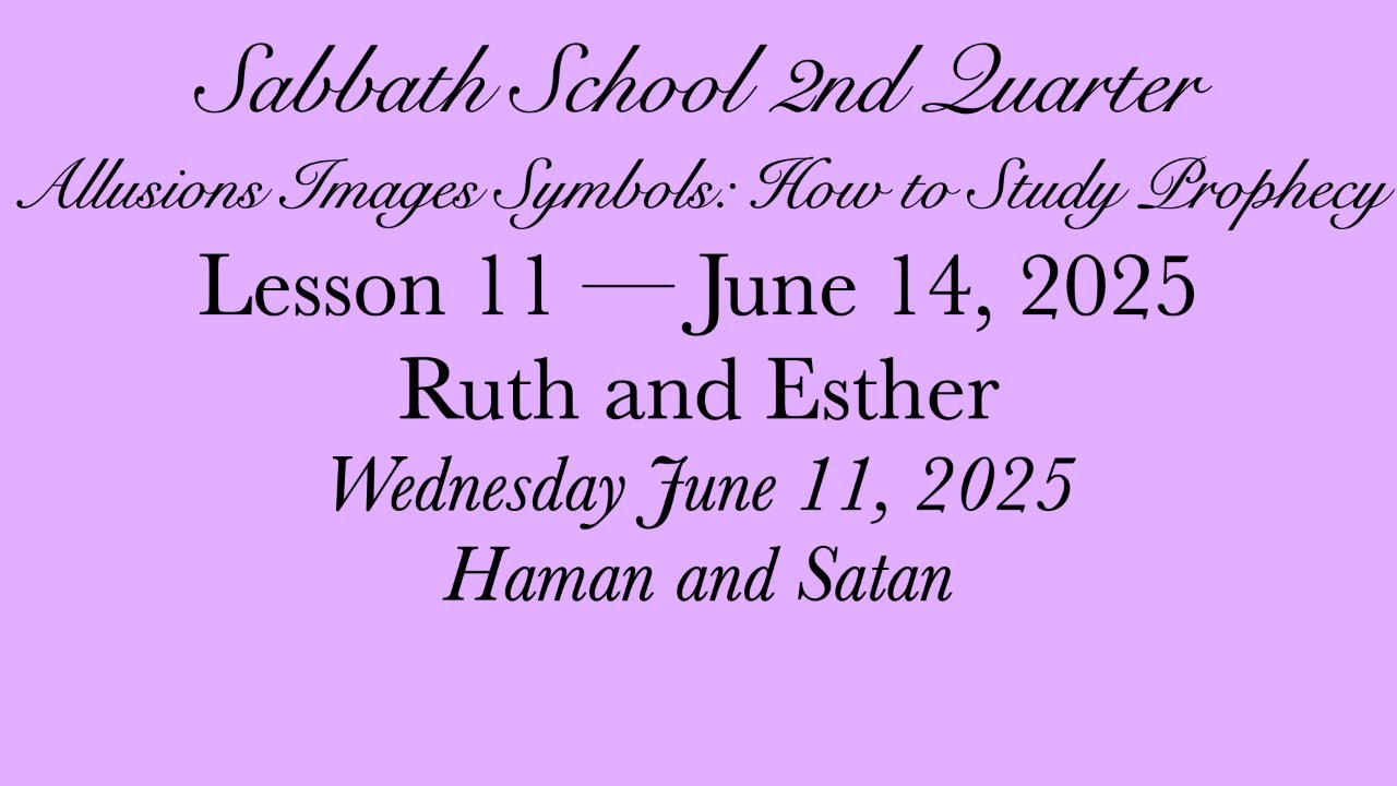 Ruth and Esther — Haman and Satan - YouTube