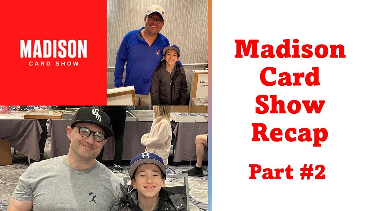 Madison Card Show Recap Part 2 @onemillioncubs - YouTube