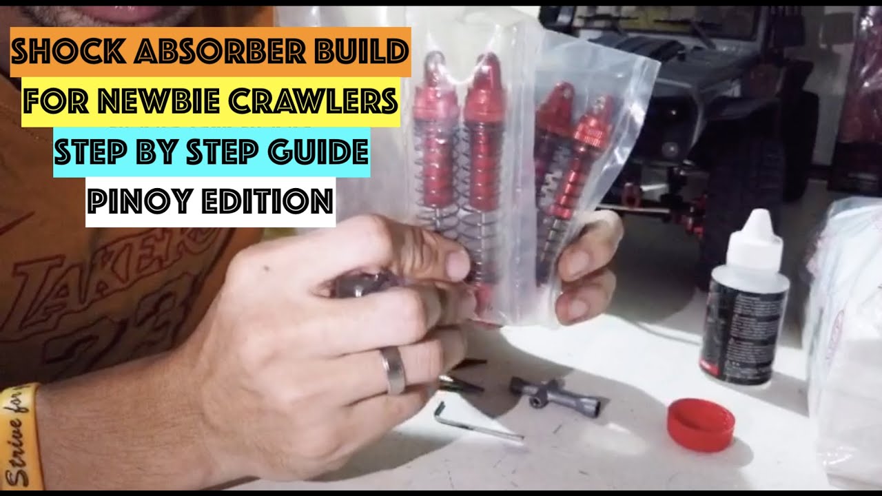 Shock Absorber Build for Newbie Crawlers | Step-by-step Guide | Pinoy ...