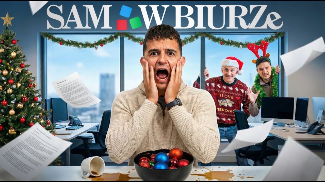Wesołych Świąt 🎄 Sam w Biurze LiveKid 😱 - YouTube