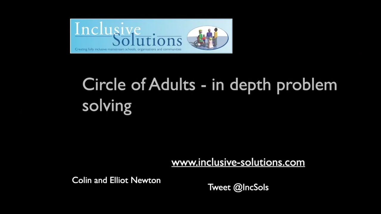 Circle of Adults training online - YouTube
