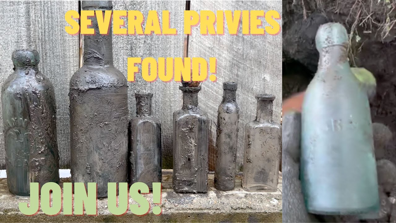 1870's Chicago Privy Found: Treasure, Relics and Antiques Await! - YouTube