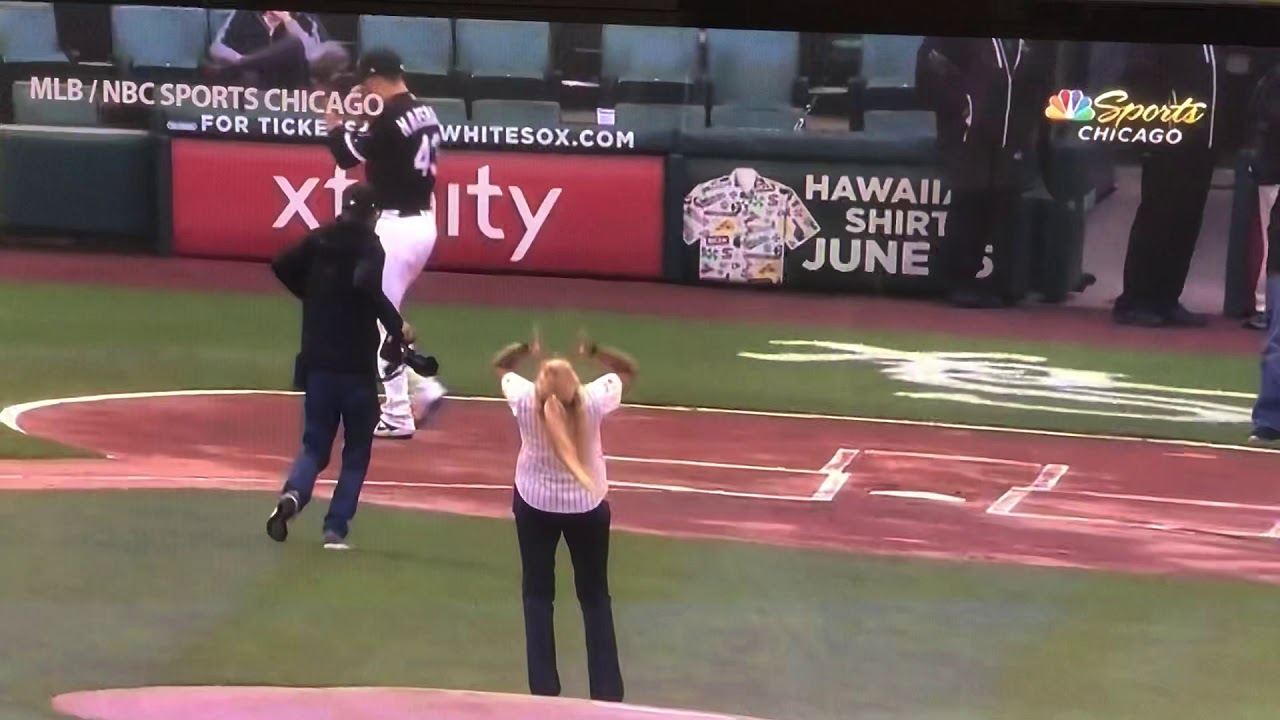 The absolute worst First Pitch ever in baseball history! - YouTube