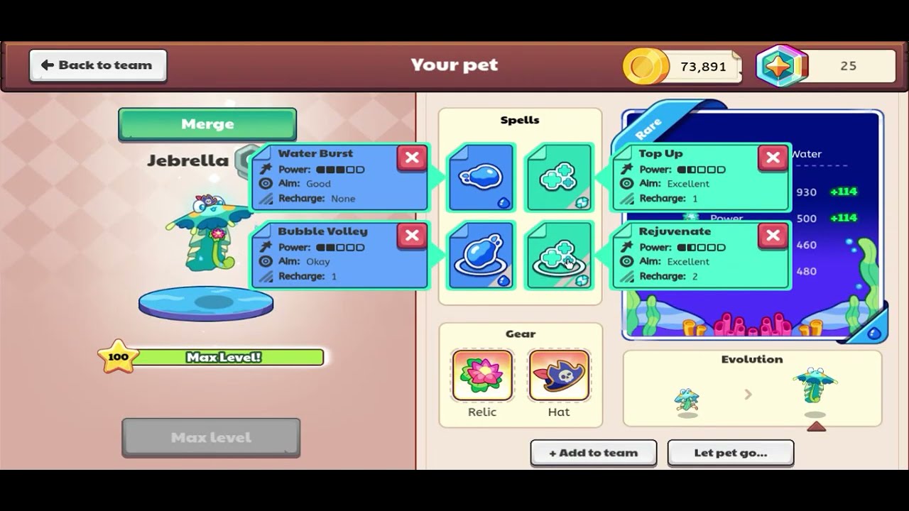 Jebrella's cute attack animation and spells. - YouTube