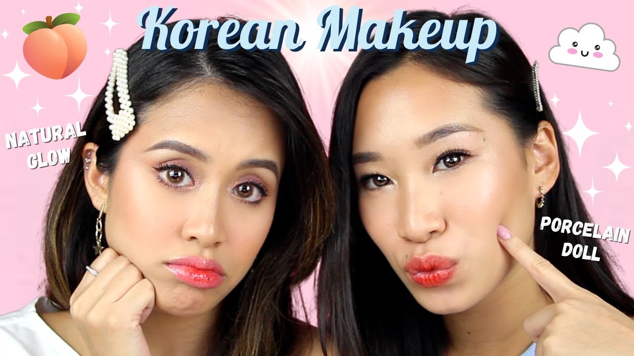 KOREAN MAKEUP TUTORIAL (2 look) | K-DRAMA Soft Glow & K-POP Porcelain ...