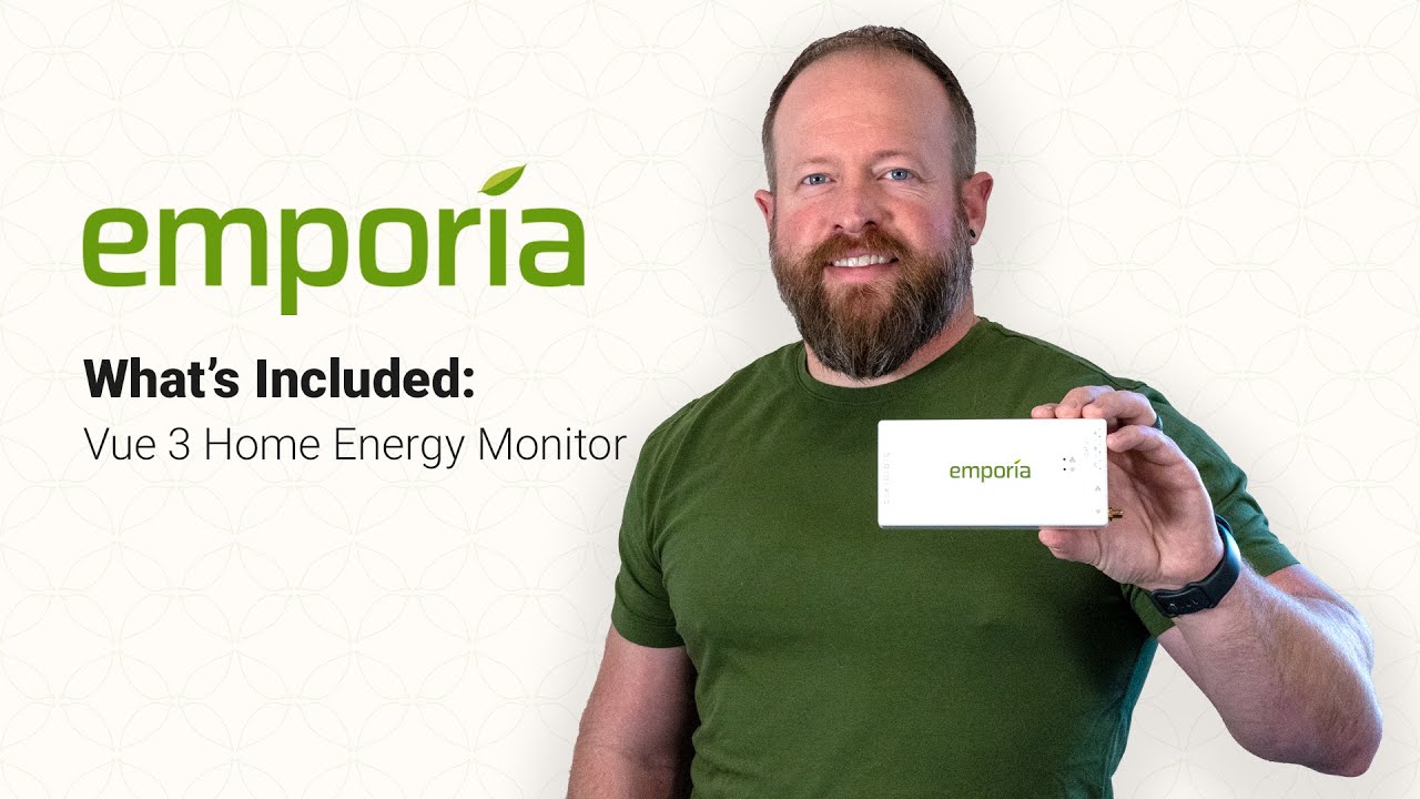 Emporia Vue Smart Home Energy Monitor - What's Included - YouTube