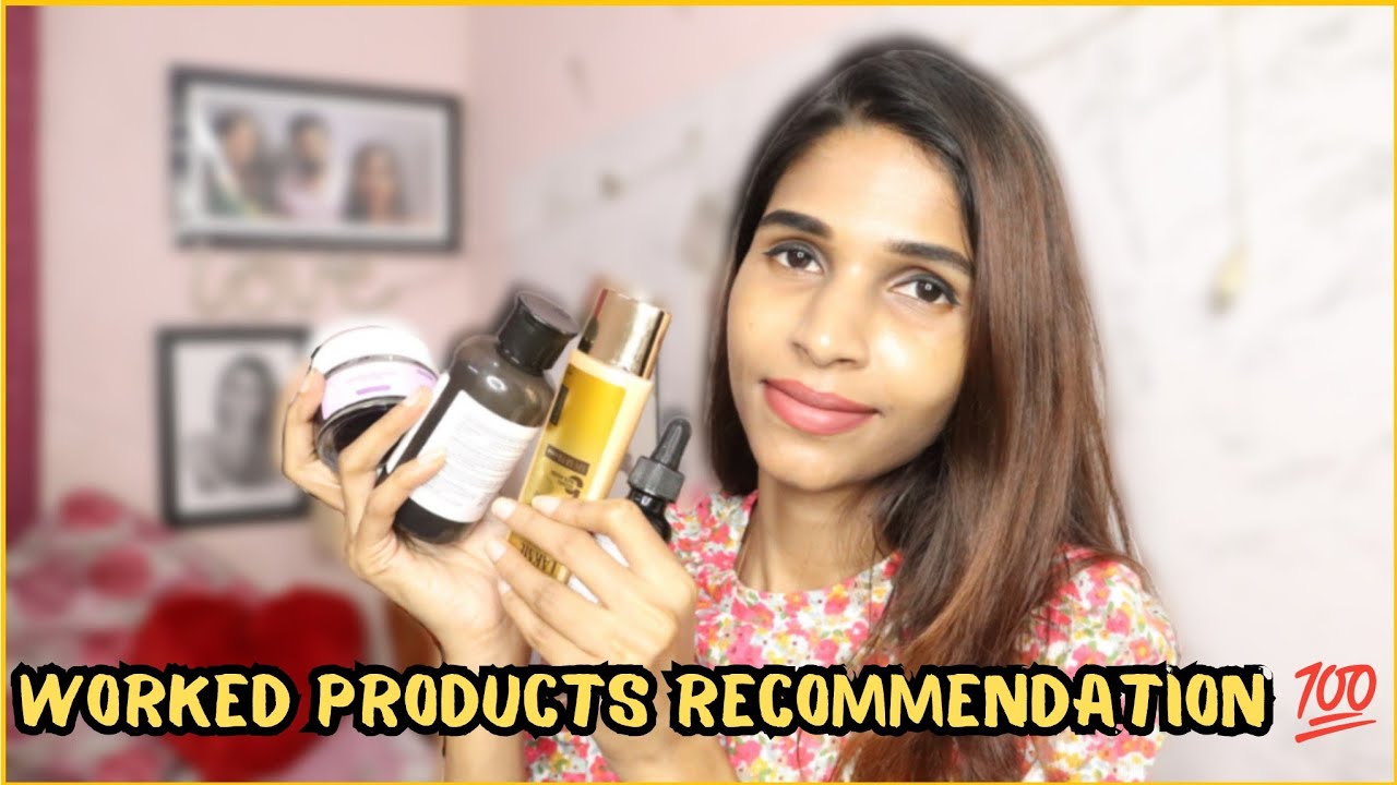 Worked Products Recommen﻿dation 💯 Products I used | Recent Fav Products #producthaul # ...